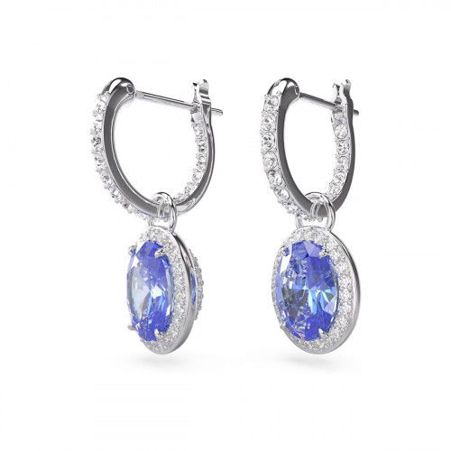 Swarovski Constella Drop Ohrhänger Oval Schliff Blau - 5671817 - Helen ...