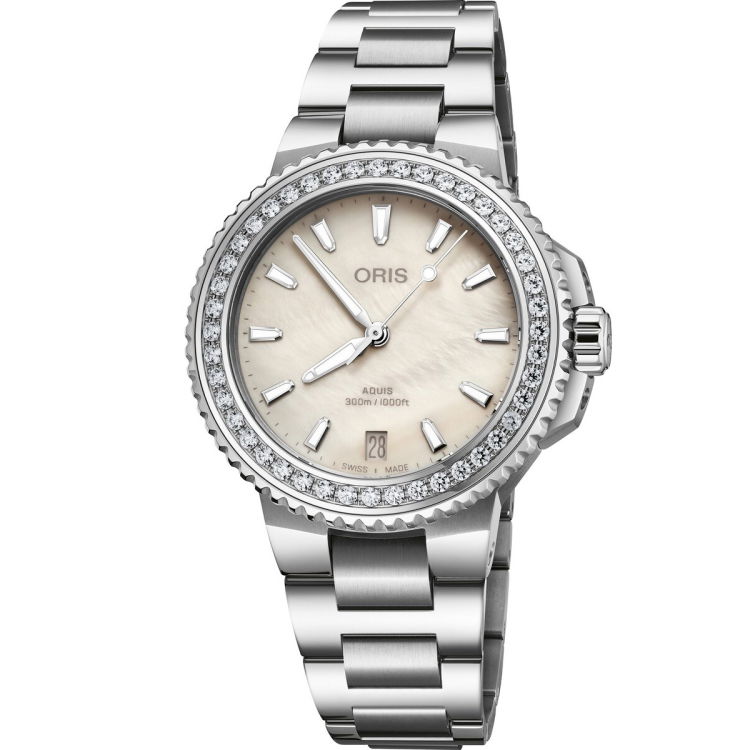 Oris Aquis Date Diamonds - 01 733 7792 4956-07 8 19 05P - Helen ...