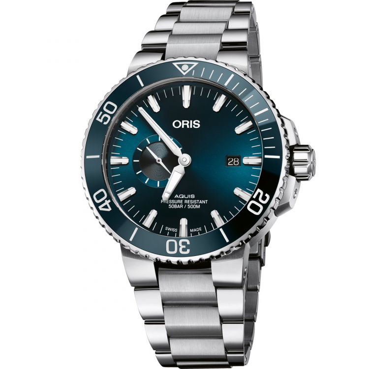 Oris Aquis Small Second Date - 01 743 7733 4155–07 8 24 05PEB - Helen Kirchhofer