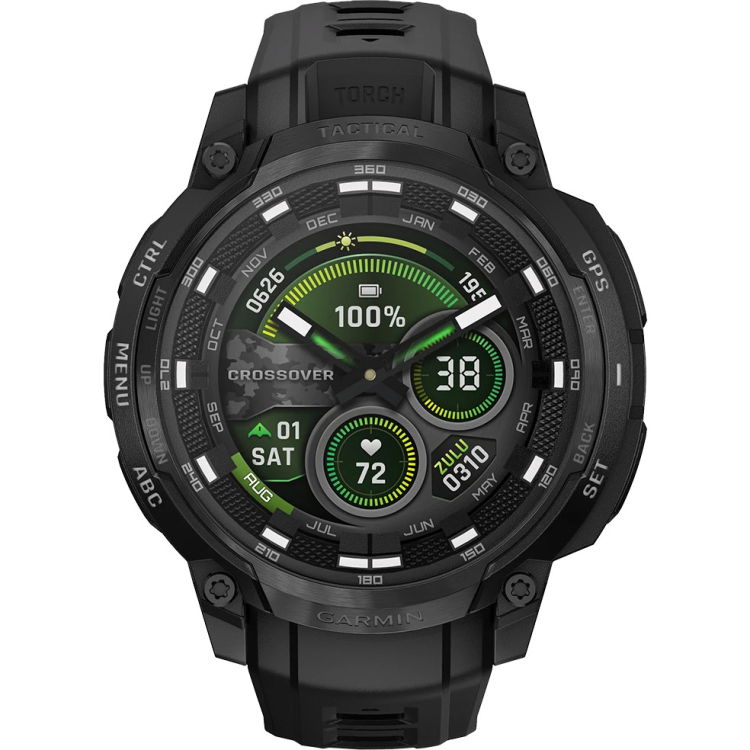 Garmin Instinct Crossover Amoled Tactical Edition Black - 010-03398-02 - Helen Kirchhofer by Luxoia