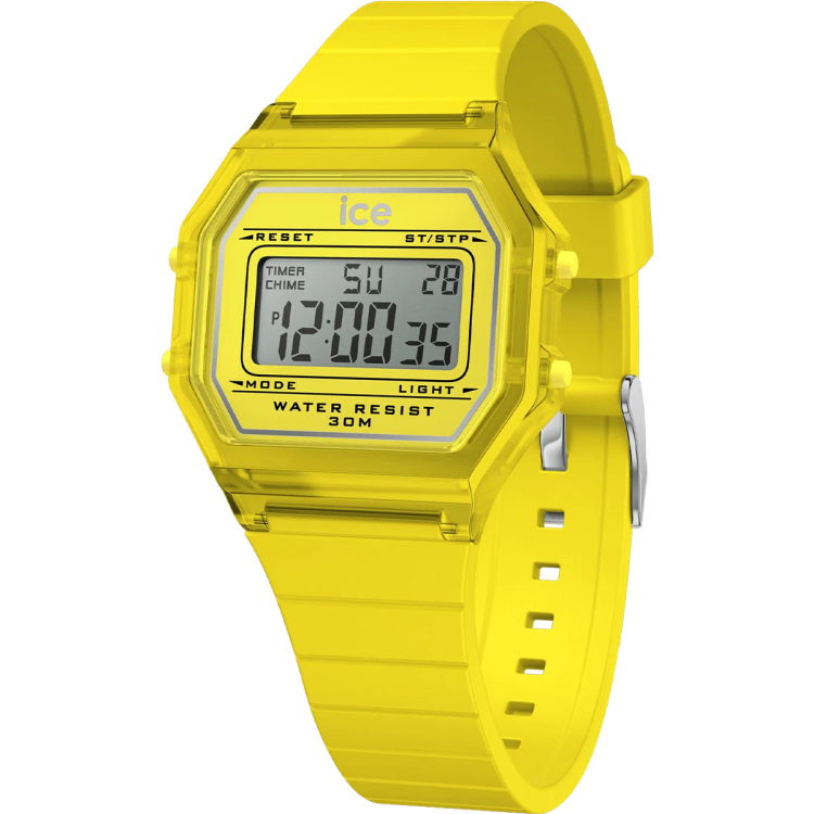 Ice-Watch Ice Digit Retro Electric Yellow - 022891 - Helen Kirchhofer