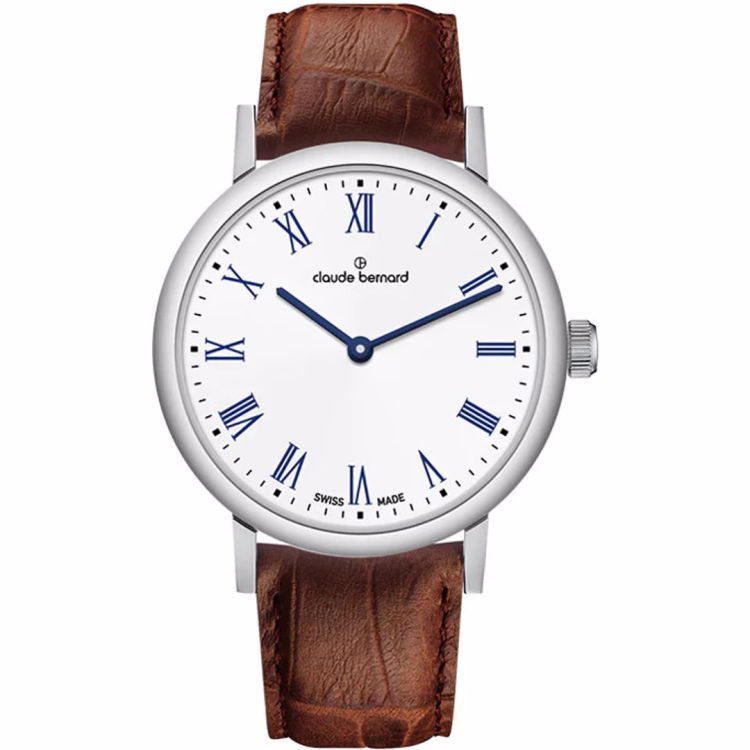Claude Bernard Slim Line Two Hands - 20231 3 BRBU - Helen Kirchhofer by ...