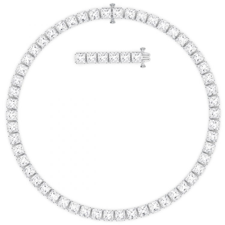 Swarovski Millenia Halskette Kissenschliff Weiss - 5599153 - Helen ...