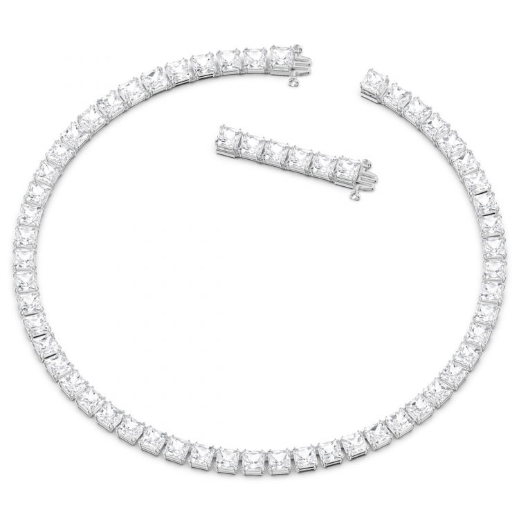 Swarovski Millenia Halskette Kissenschliff Weiss - 5599153 - Helen ...