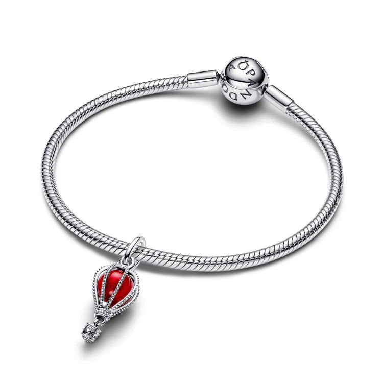 Pandora Hot Air Balloon Murano Glass Dangle Charm - 798064C01 - Helen ...