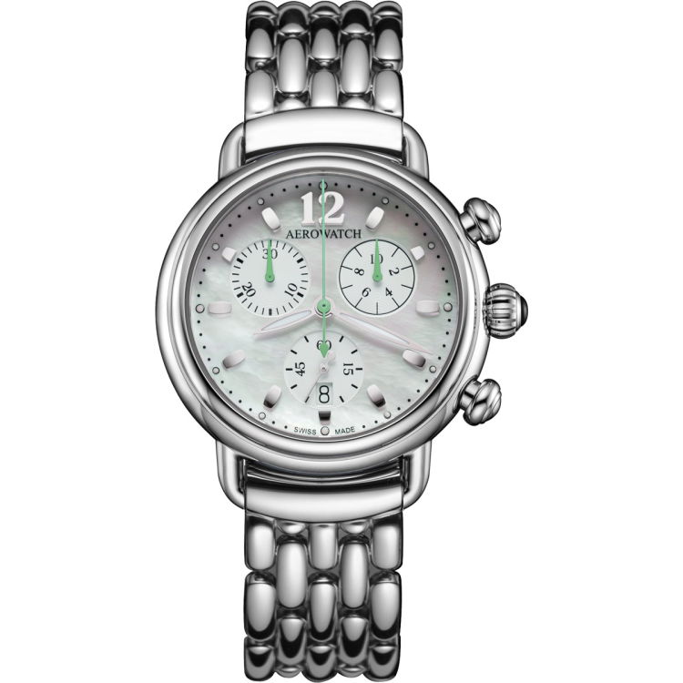 Aerowatch 1942 Chrono Lady - A 81105 AA03 M - Helen Kirchhofer by Luxoia
