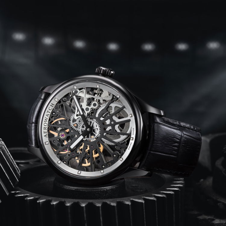 Aerowatch Renaissance Skeleton Wheel - A 50981 NO25 - Helen Kirchhofer ...