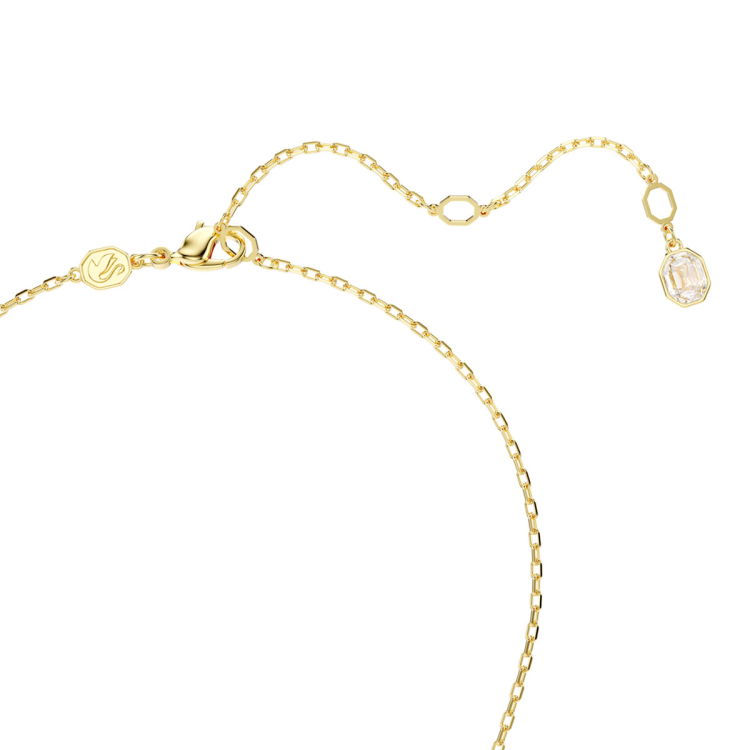 Swarovski Chroma Necklace Octagon cut Green Gold tone plated - 5705580 ...