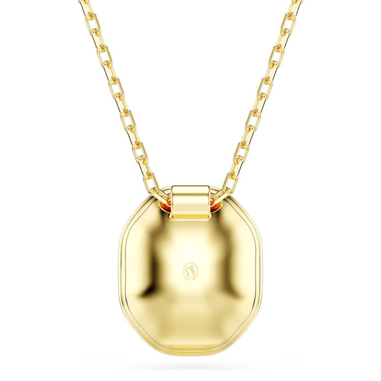 Swarovski Chroma Necklace Octagon cut Green Gold tone plated - 5705580 ...
