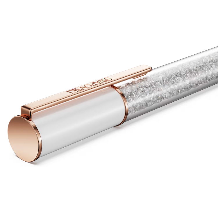 Swarovski Crystalline Ballpoint Pen White Rose gold tone plated ...