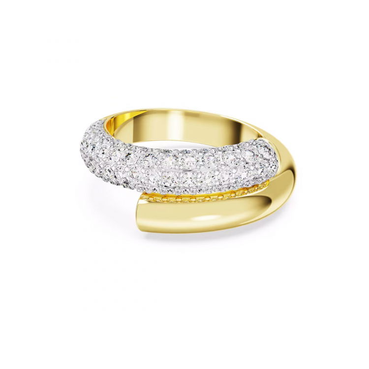 Swarovski Dextera Ring Weiss Gold - Helen Kirchhofer by Luxoia
