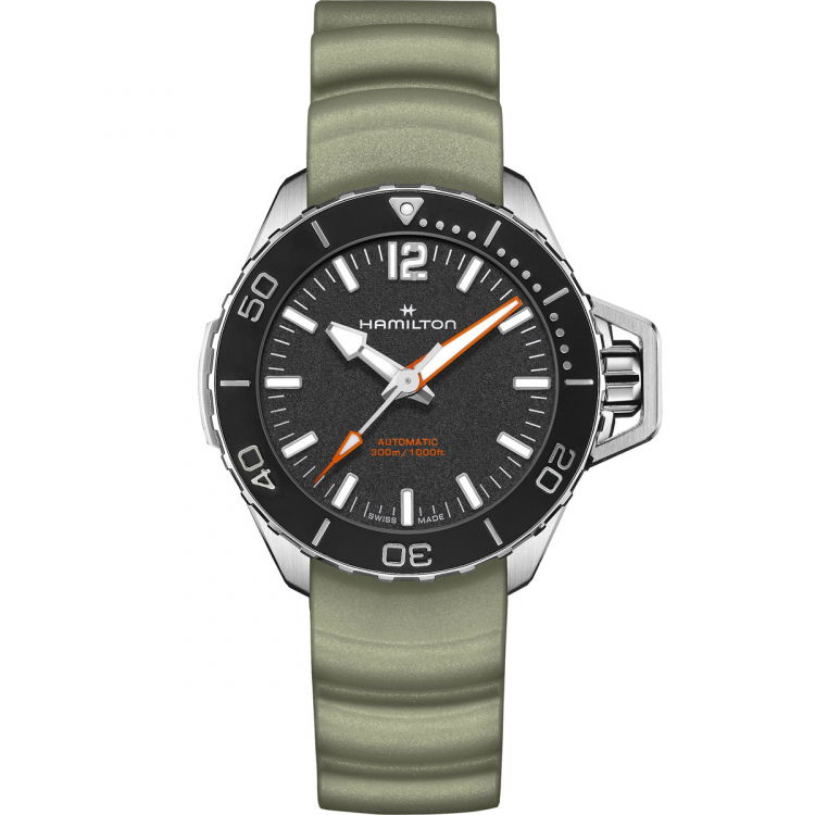 Hamilton Khaki Navy Frogman Auto - H77455331 - Helen Kirchhofer by Luxoia