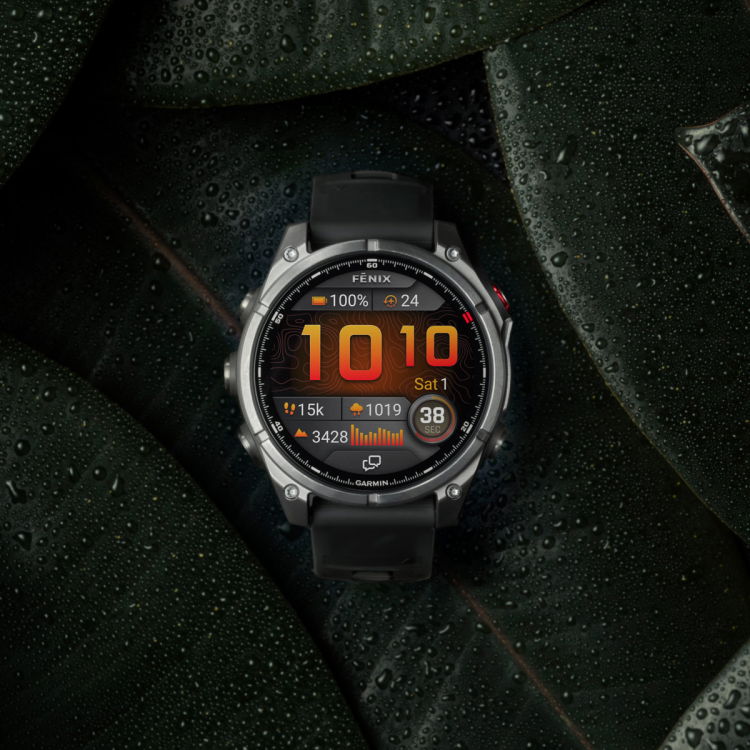 Garmin Fenix 8 Pro Amoled Sapphire Titanium Black (51 mm) - 010-03199 ...