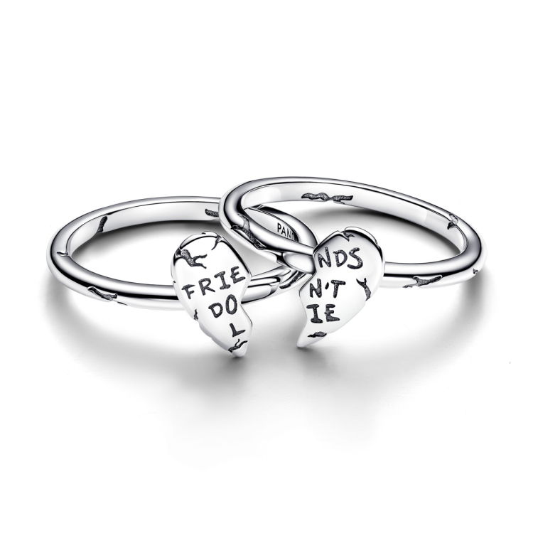 Pandora Stranger Things Friends Don’t Lie Teilbarer Ring - 193575C00 ...