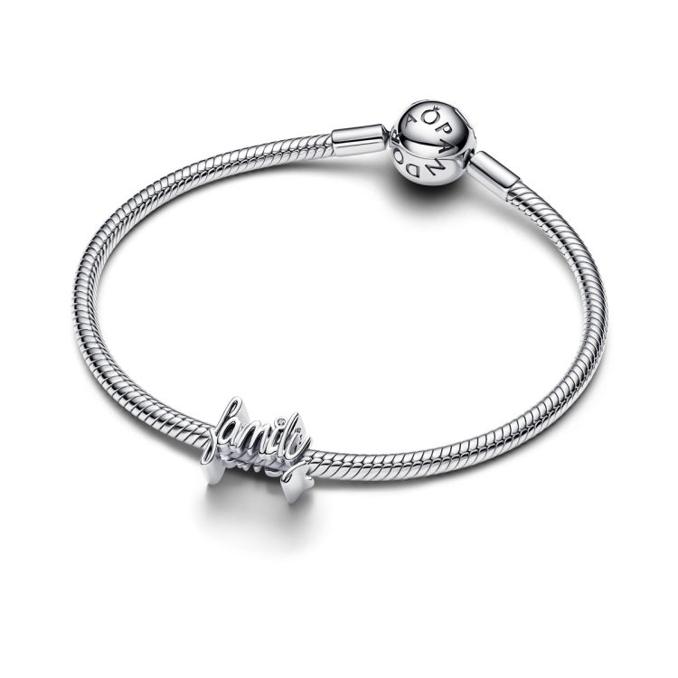 Pandora Handwritten Family Charm - 794250C01 - Helen Kirchhofer by Luxoia
