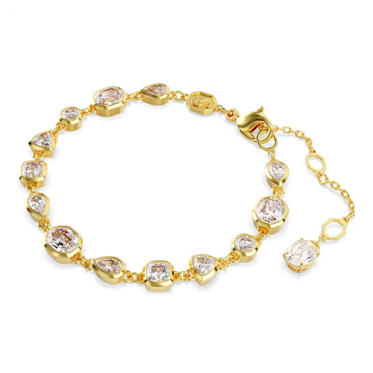 Swarovski Imber Bracelet Mixed cuts White Gold tone plated - 5705471 ...