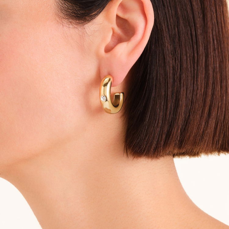 Rosefield Bold Solitary Chunky Ohrringe - JEBCG-J1200 - Helen ...