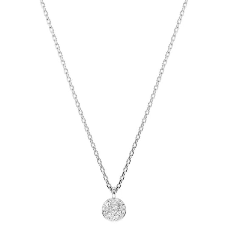 Swarovski Sublima Halskette im Lagenlook Weiss Rhodiniert - 5684244 ...