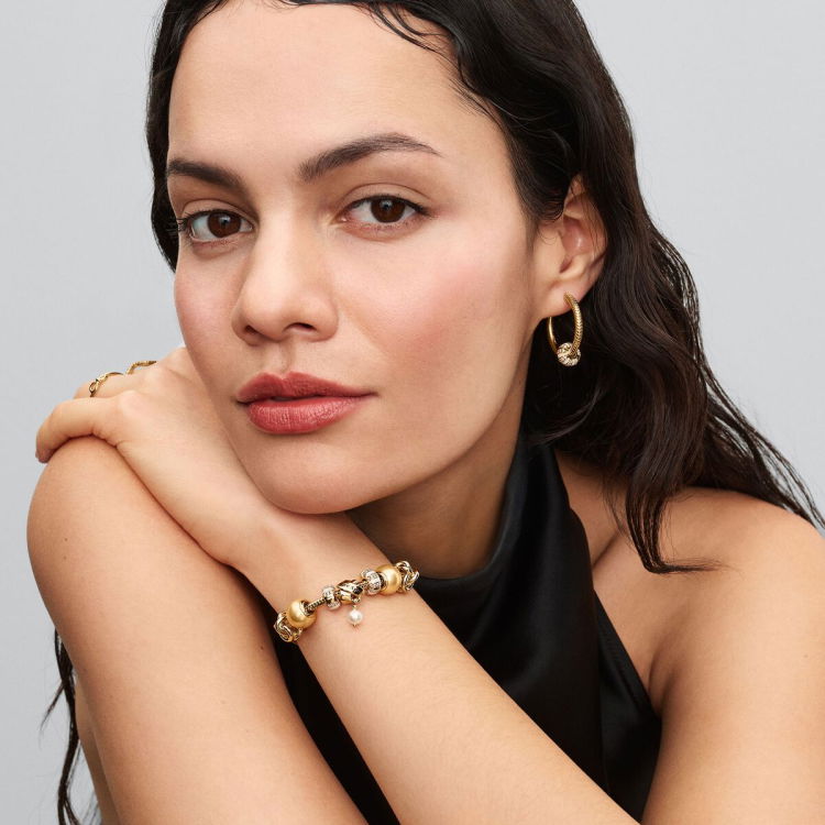Pandora Golden Charm - 763781C01 - Helen Kirchhofer by Luxoia