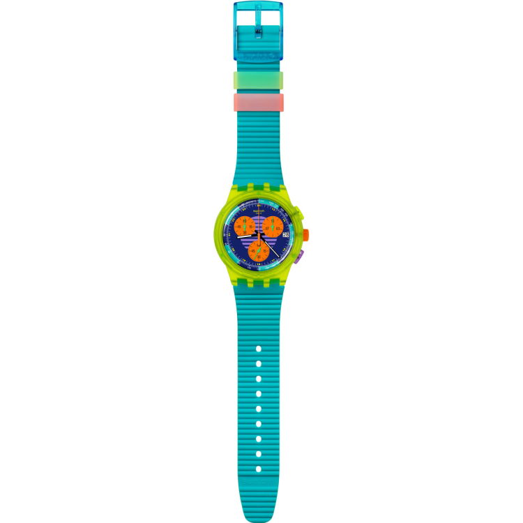 Swatch Neon Wave - SUSJ404 - Helen Kirchhofer by Luxoia