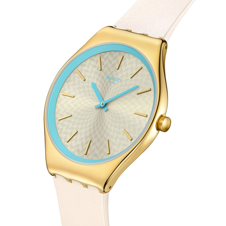 Swatch Coco Ho Blu - SYXG127 - Helen Kirchhofer by Luxoia
