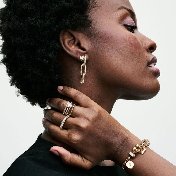 Pandora Doppelband Herz Ring - 163100C01 - Helen Kirchhofer by Luxoia