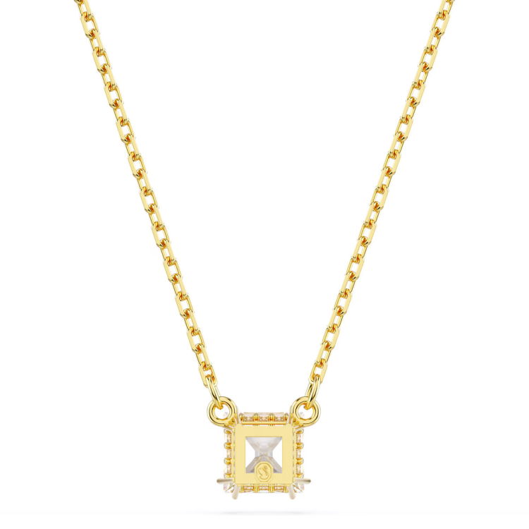 Swarovski Stilla Attract Halskette Kissenschliff Weiss ...