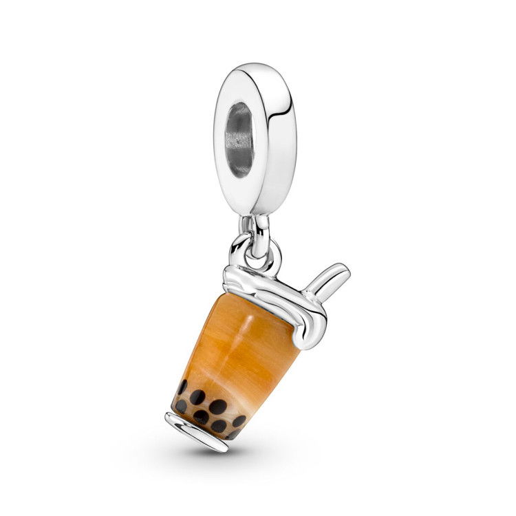 Pandora Charm Pendant Bubble Tea en Verre de Murano - 791685C01 - Helen ...