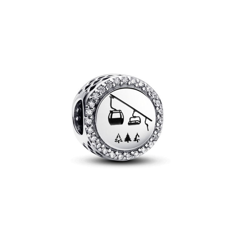 Pandora Skiing Charm - 792016CZ_E078 - Helen Kirchhofer by Luxoia