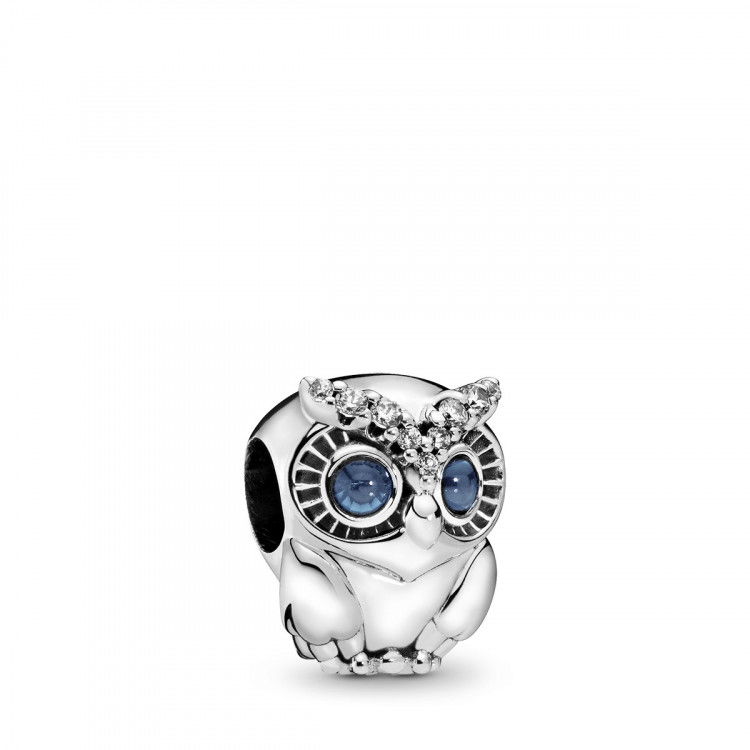 Pandora Owl Charm - 798397NBCB - Helen Kirchhofer