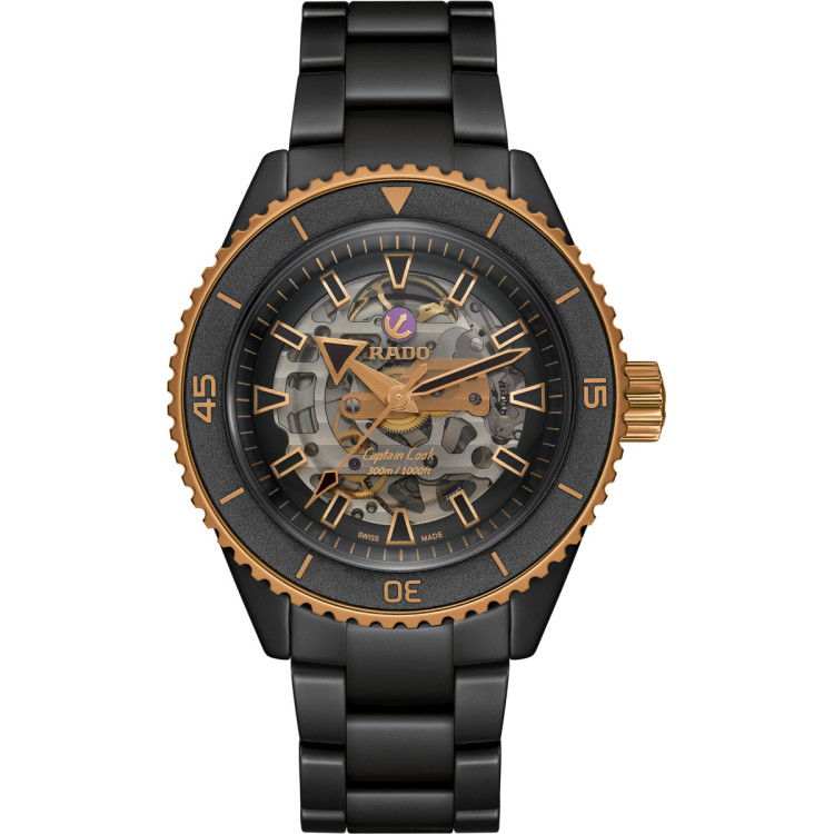 Rado Captain Cook Ceramic Skeleton - R32192152 - Helen Kirchhofer by Luxoia