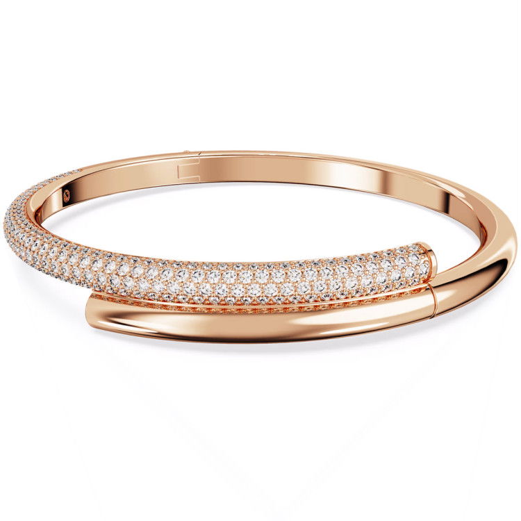 Swarovski Dextera Armreif Magnetischer Verschluss Weiss Roségold ...