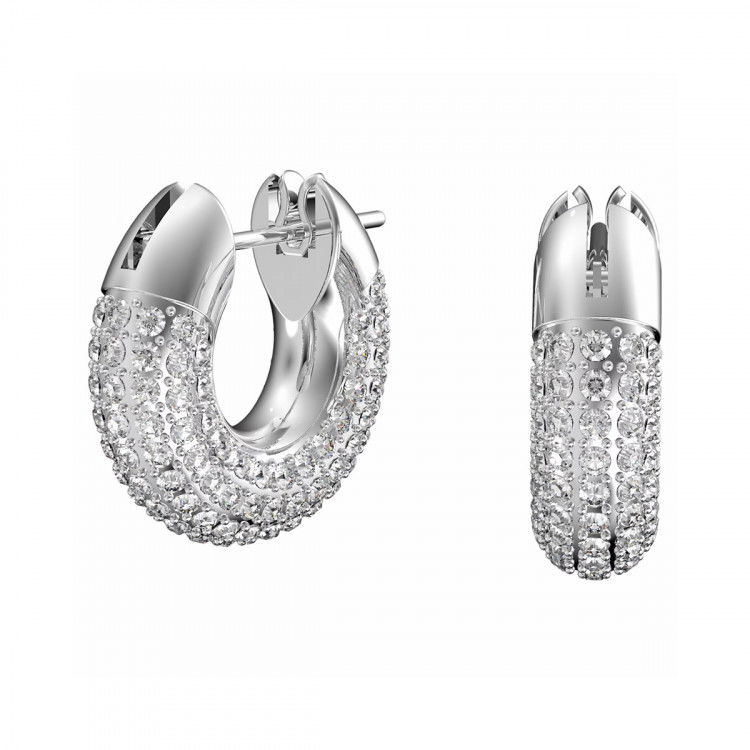 Swarovski Dextera Kreolen Klein Weiss - 5618306 - Helen Kirchhofer by ...