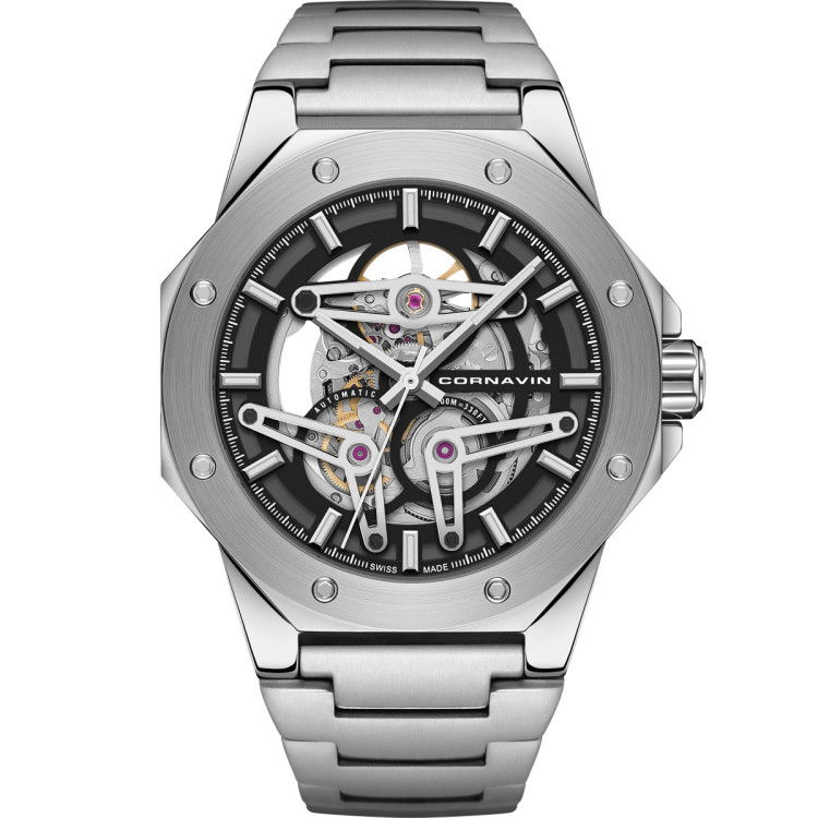 Cornavin Downtown Skeleton Automatic - SK.01.B - Helen Kirchhofer