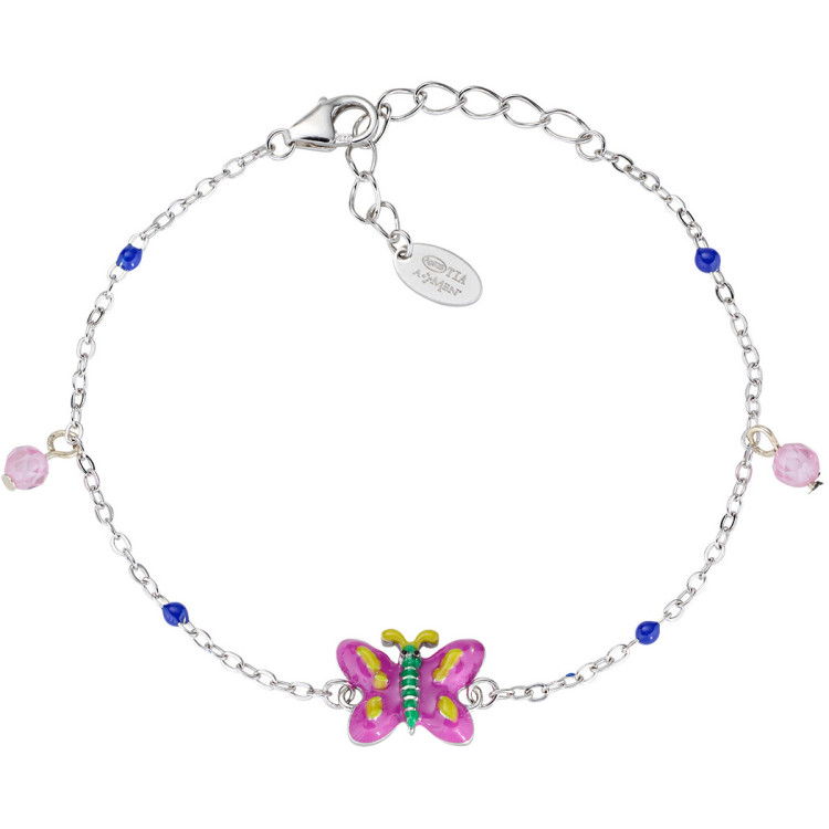 Amen Junior Pink Butterfly Armband - JBRBUB - Helen Kirchhofer