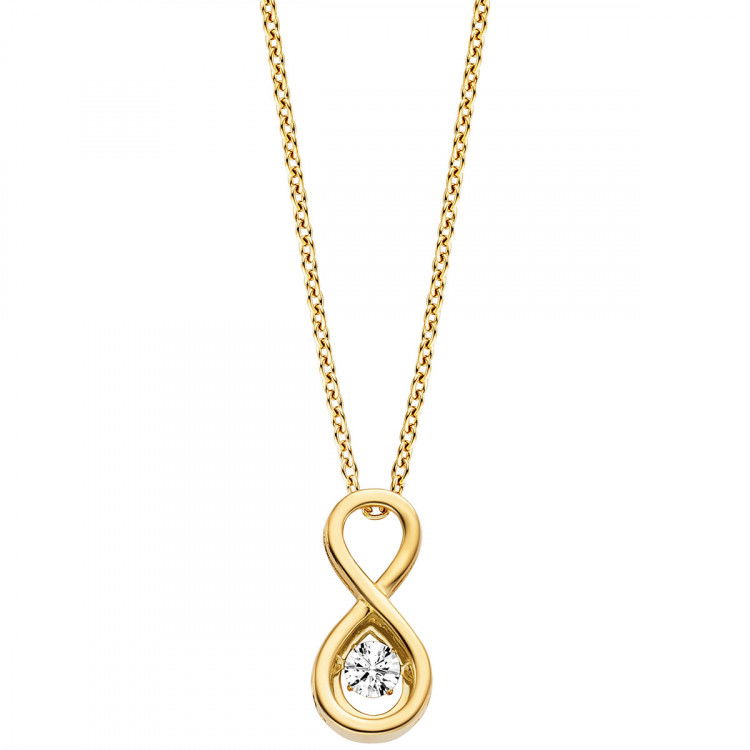 Julie Julsen Dancing Stone Halskette Unendlich - JJDNE01138.3 - Helen ...