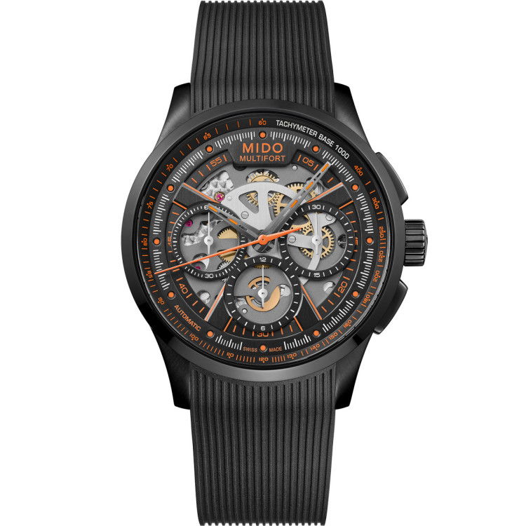 Mido Multifort Skeleton Chronograph - M038.662.37.050.00 - Helen Kirchhofer