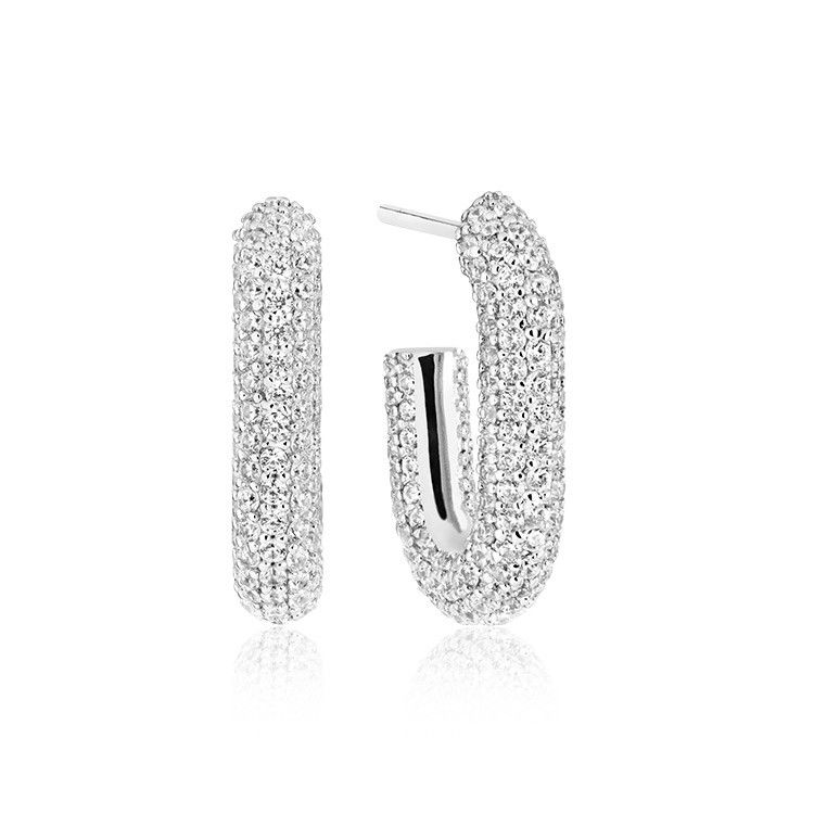 Sif Jakobs Capri Piccolo Ohrringe - SJ-E62009-CZ-SS - Helen Kirchhofer by Luxoia