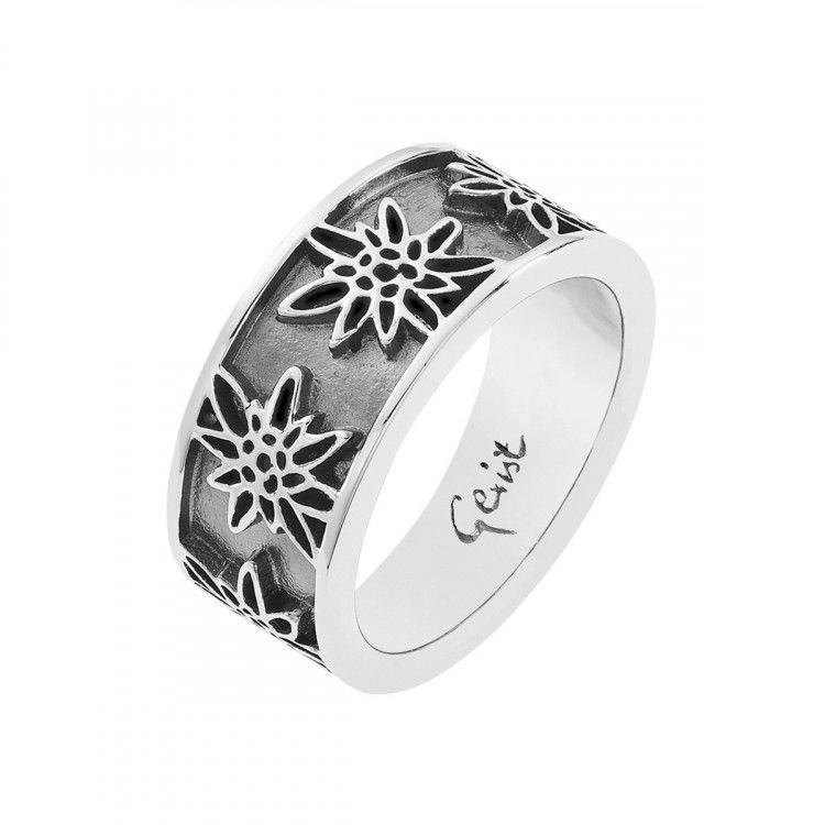Gexist Swiss Edelweiss Ring Edelweiss - R 7003 - Helen Kirchhofer by Luxoia