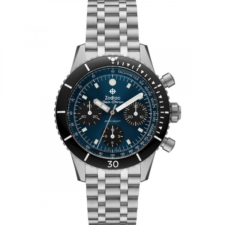 Zodiac Super Sea Wolf Chrono - ZO3605 - Helen Kirchhofer by Luxoia